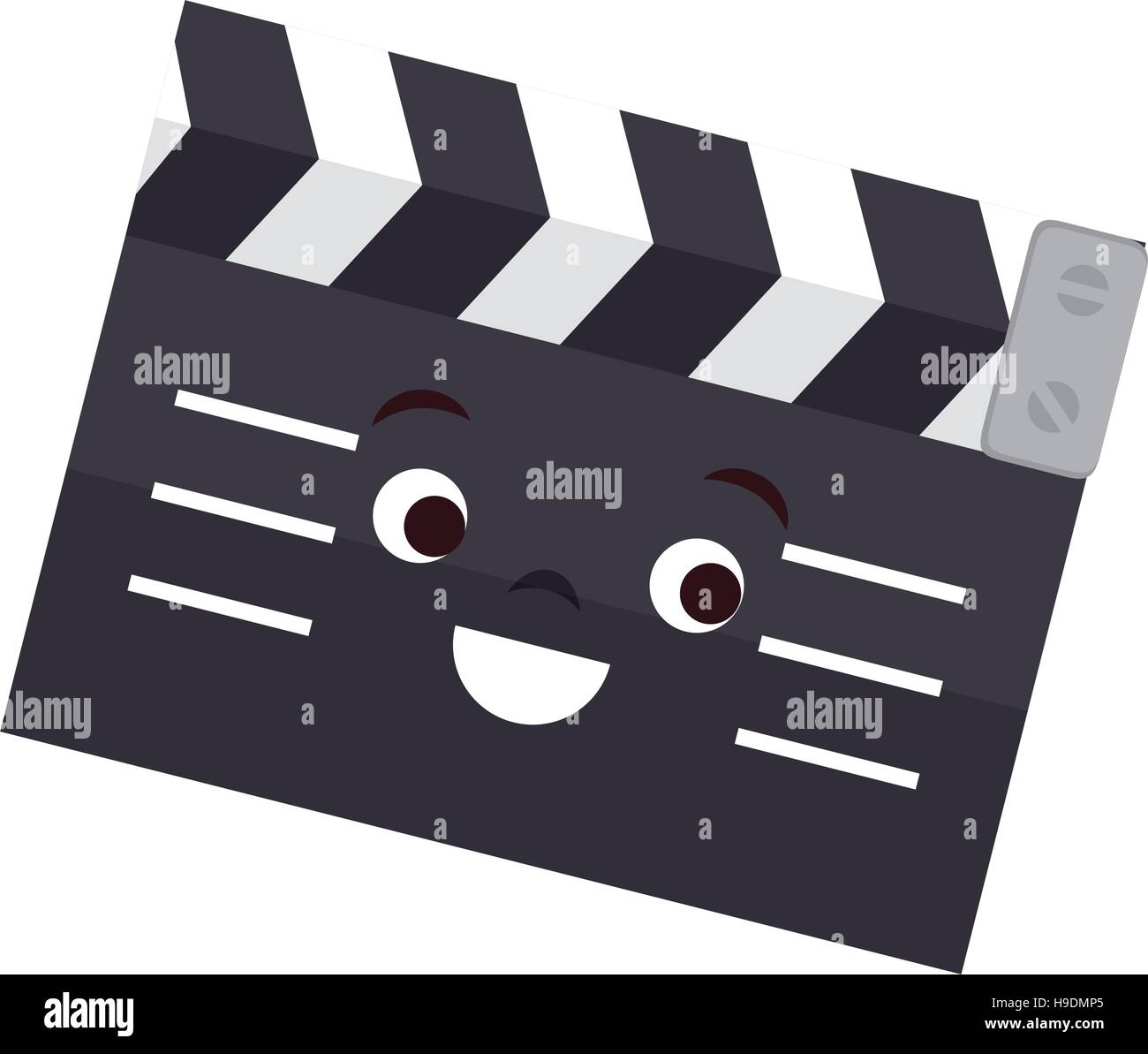 clapper board isolated icon vector illustration design Stock Vector ...