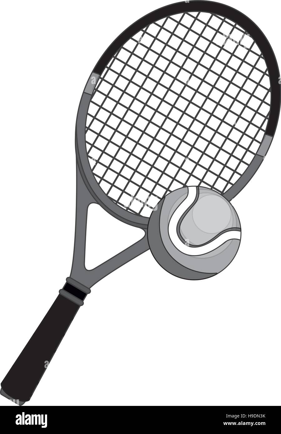 Racquet shape vector vectors hi-res stock photography and images - Alamy