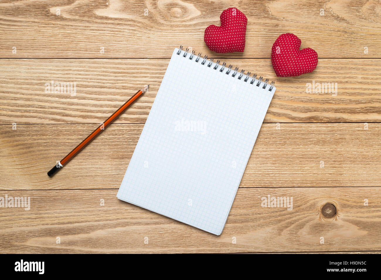 Sheets for writing message Stock Photo - Alamy