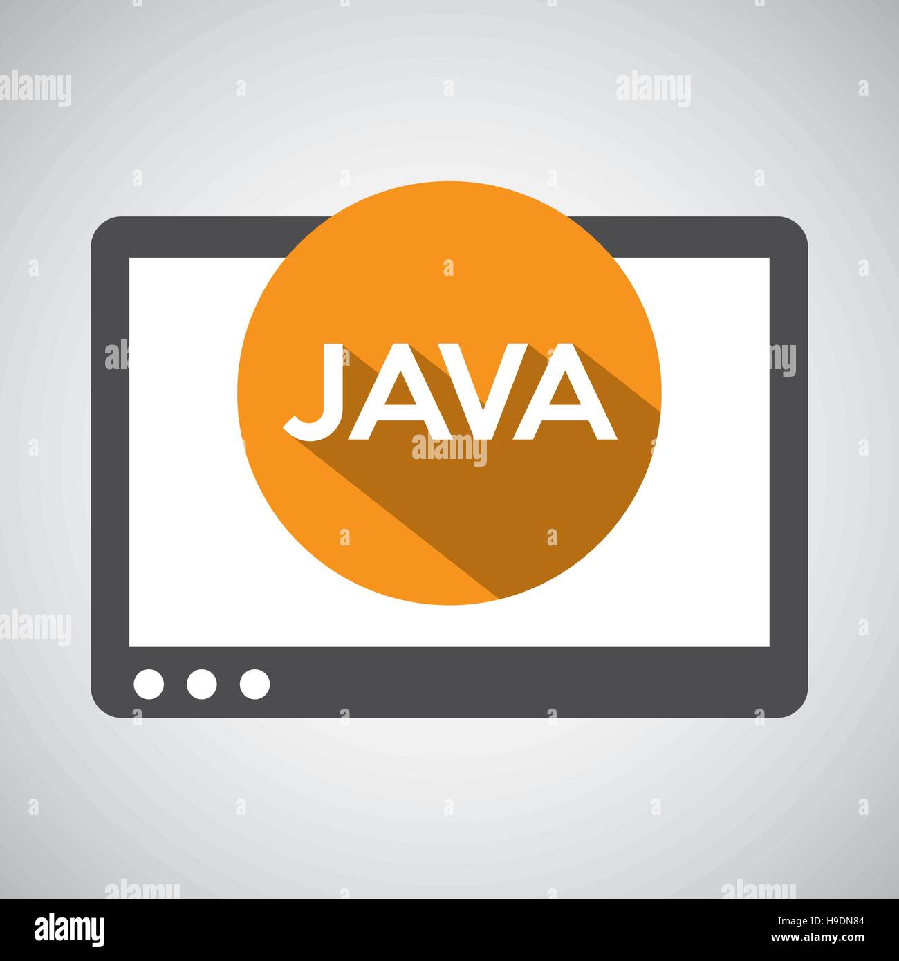 web development java technology vector illustration eps 10 Stock Vector ...