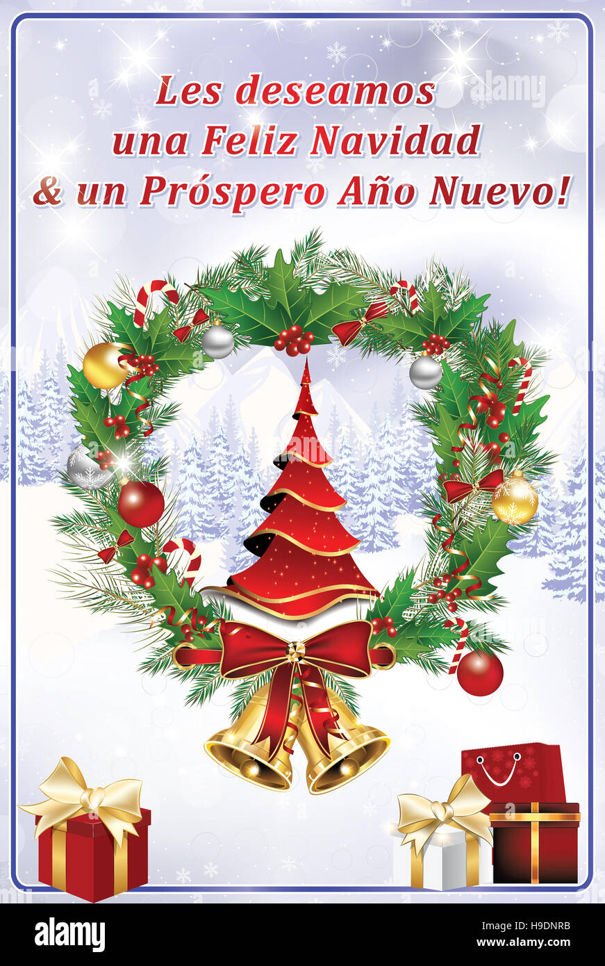 Tarjeta De Feliz Navidad