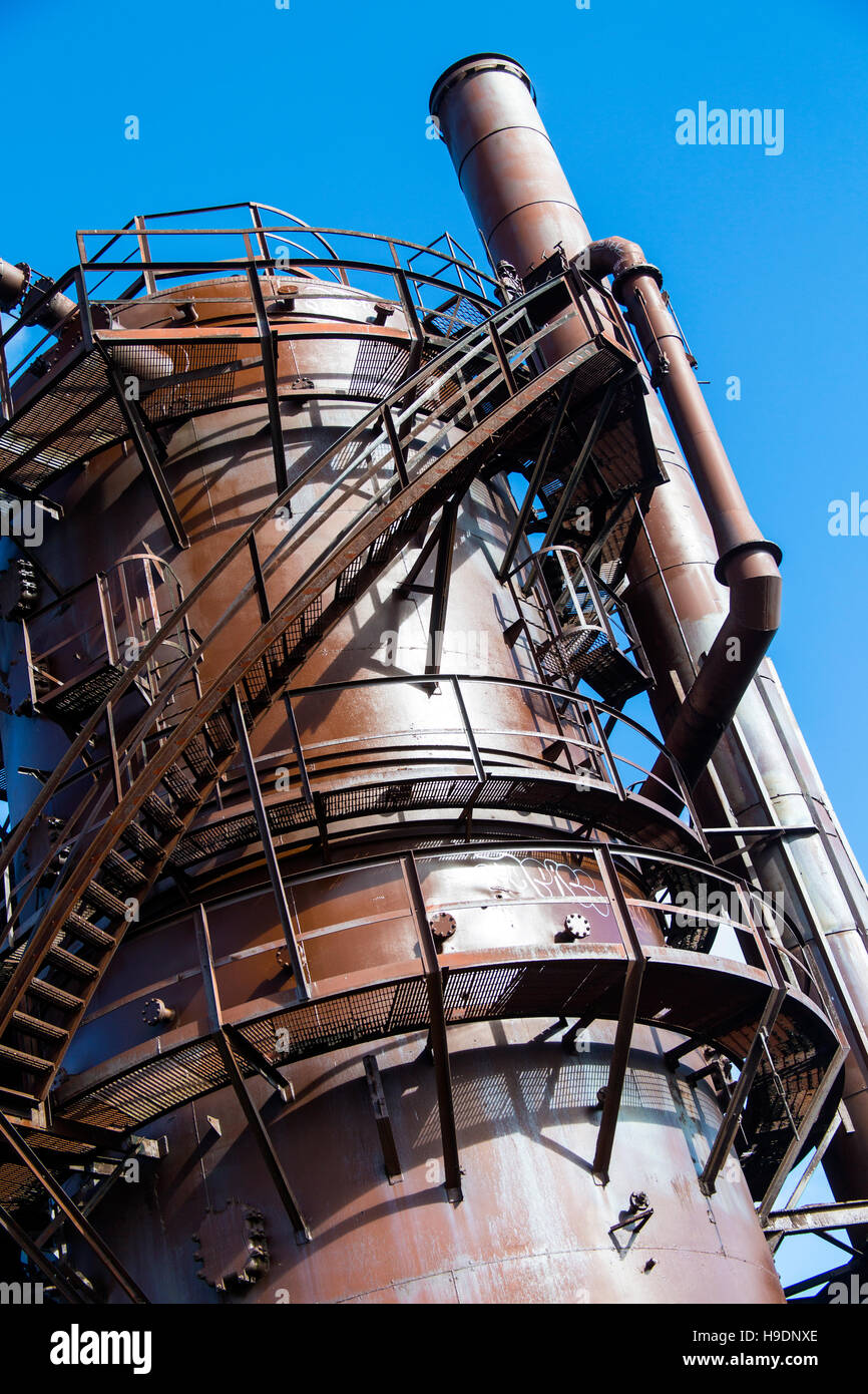 Seattle WA USA Gas Works Park, Industrial remnants Stock Photo - Alamy