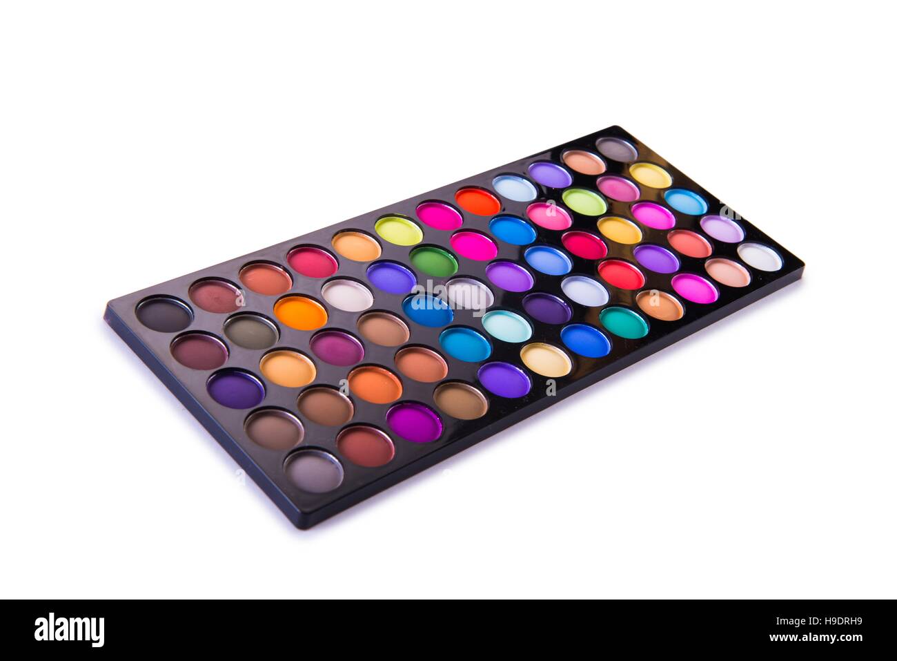 Artist palette isolated on white Stock Photo - Alamy