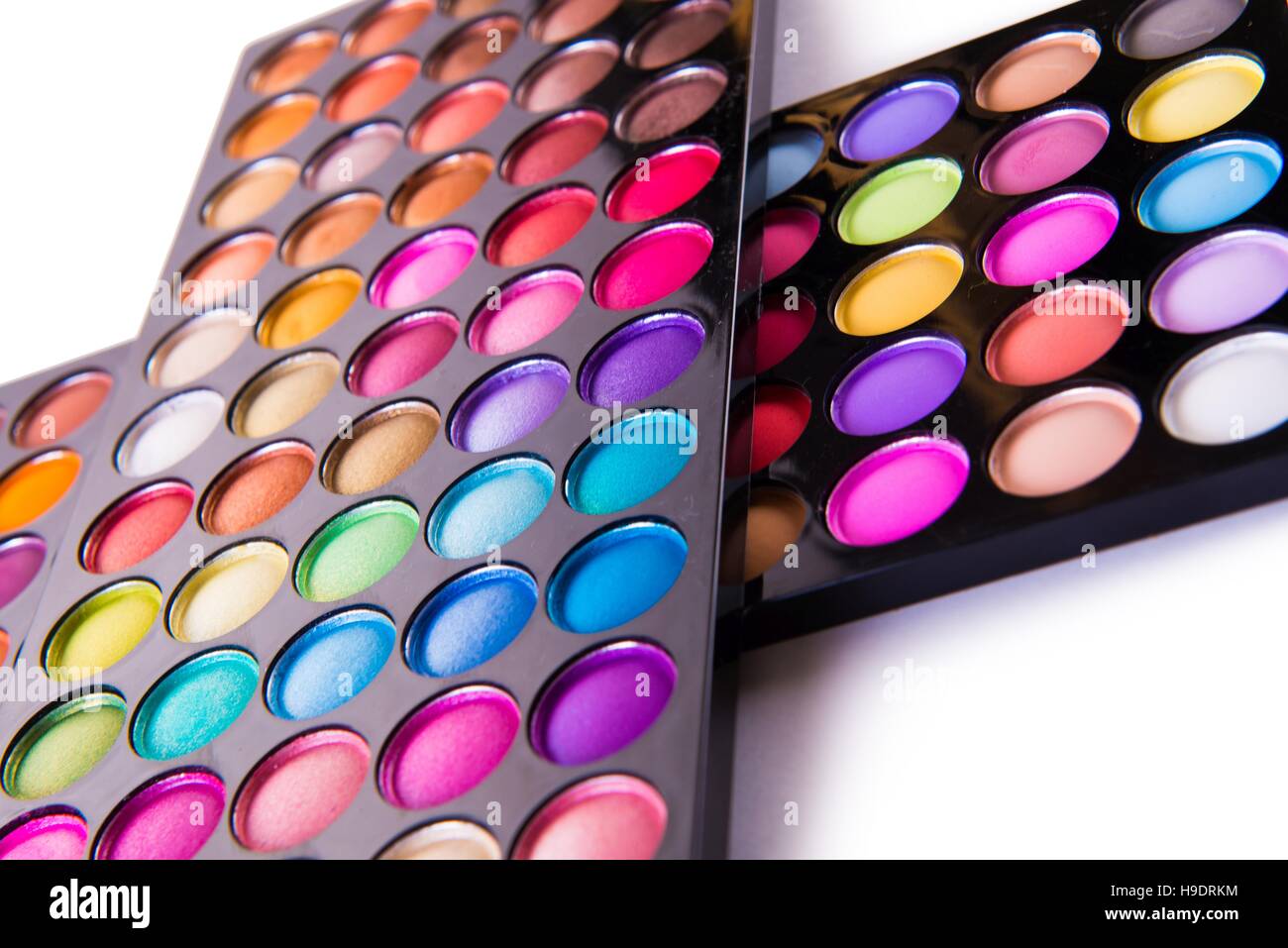 Artist palette isolated on white Stock Photo - Alamy