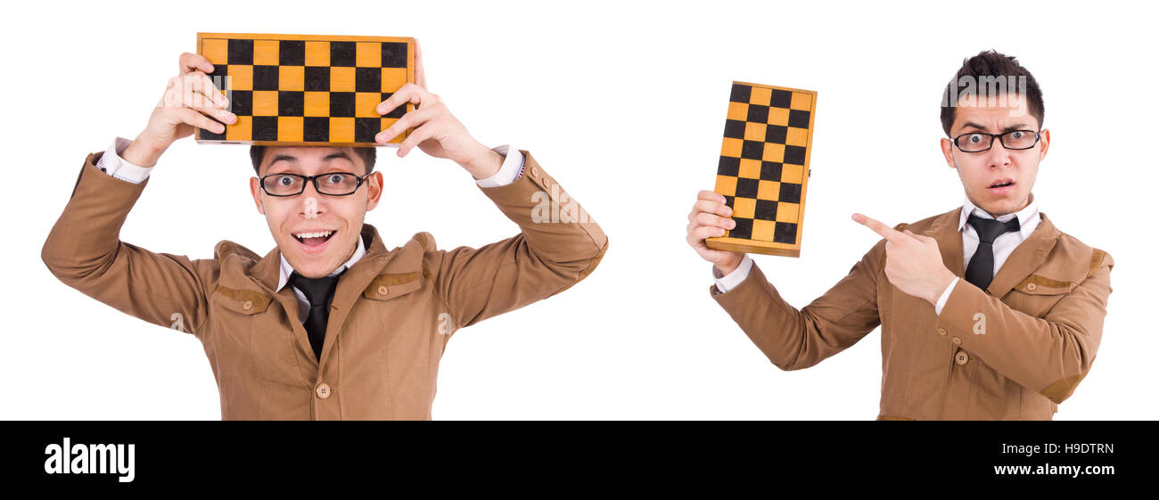 Chess player posing hi-res stock photography and images - Alamy
