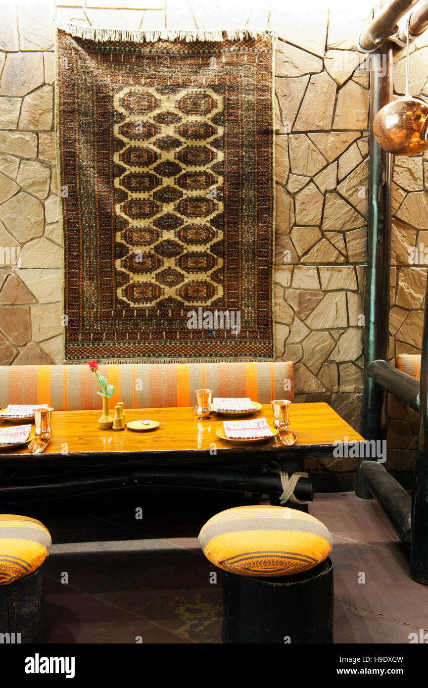 Inside Bukhara, a traditional North-West Frontier cuisine restaurant at ...