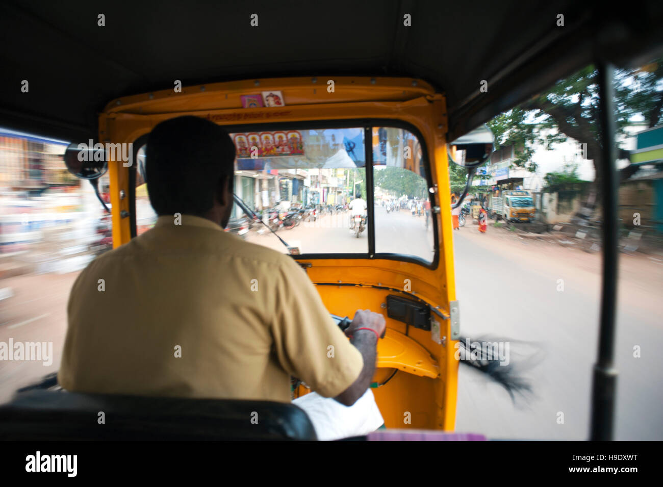 Inside auto rickshaw india hi-res stock photography and images - Alamy