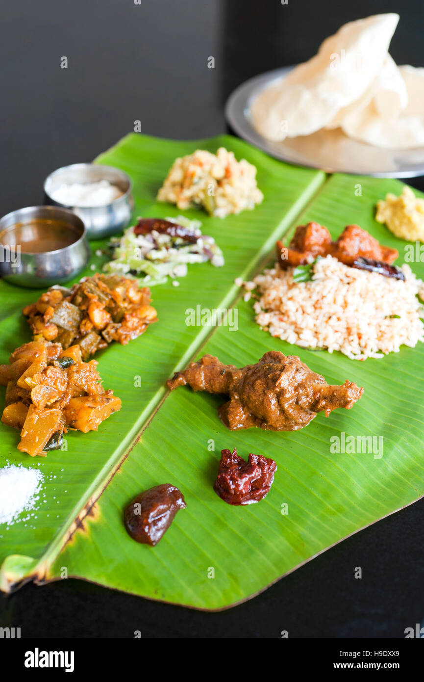 Thali and tamil hi-res stock photography and images - Alamy