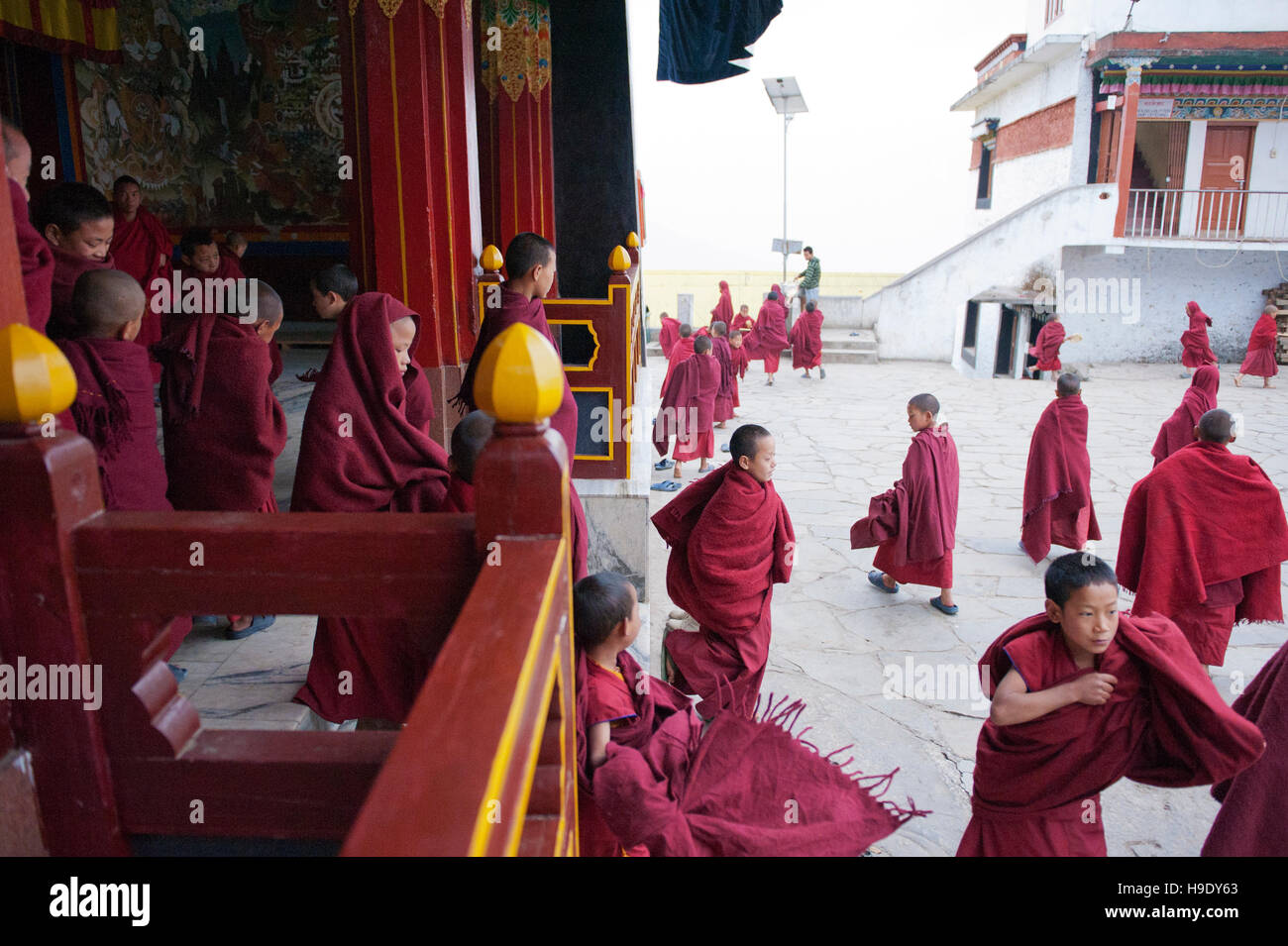 Inside the tawang monastery hi-res stock photography and images - Alamy