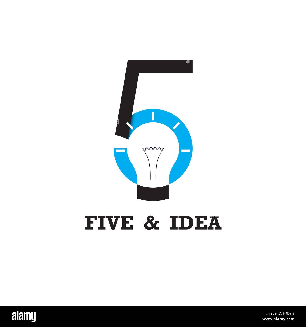 5 five logo hi-res stock photography and images - Alamy