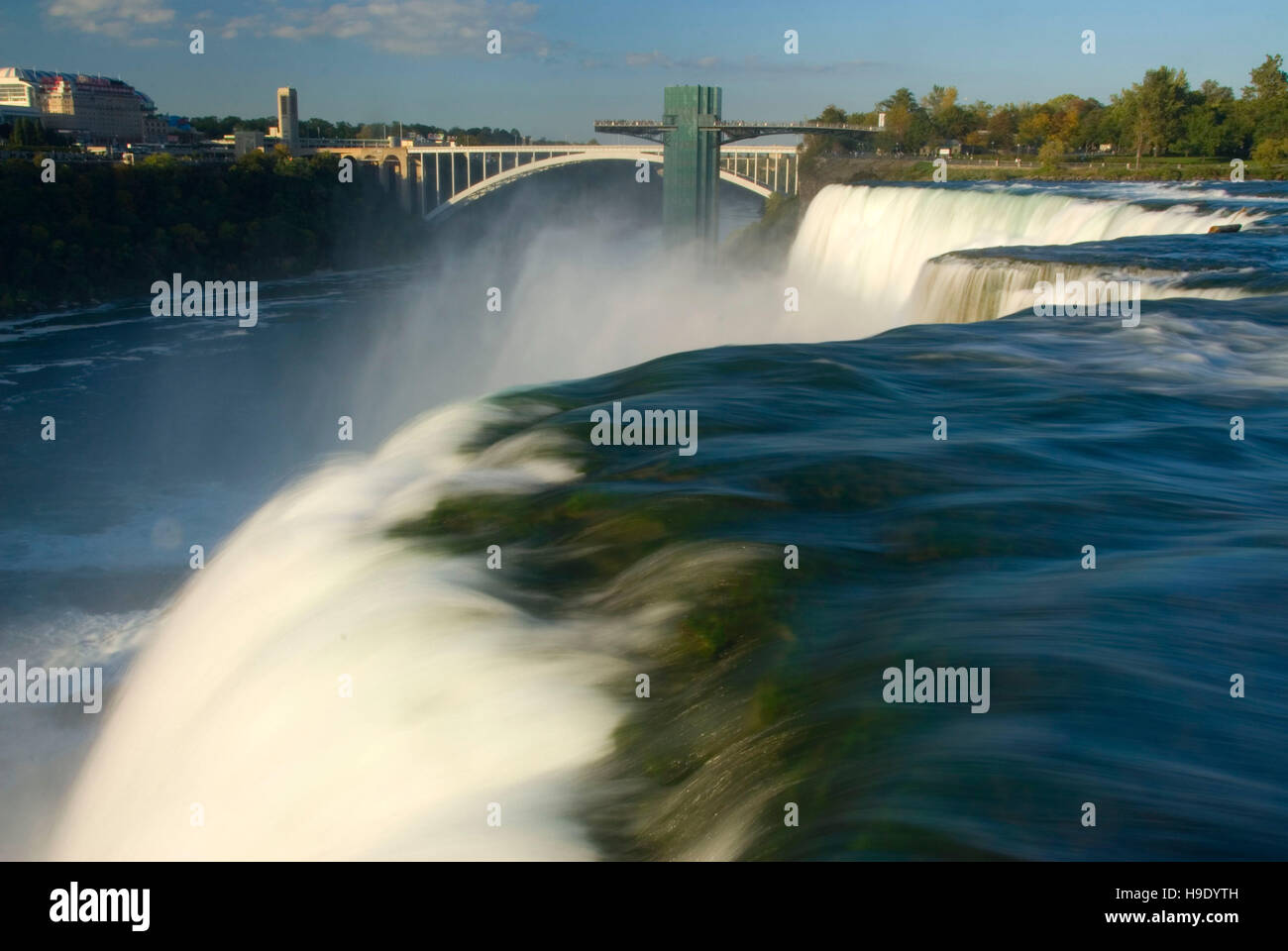 American Falls from Luna Island Viewpoint, Niagara Falls State Park ...