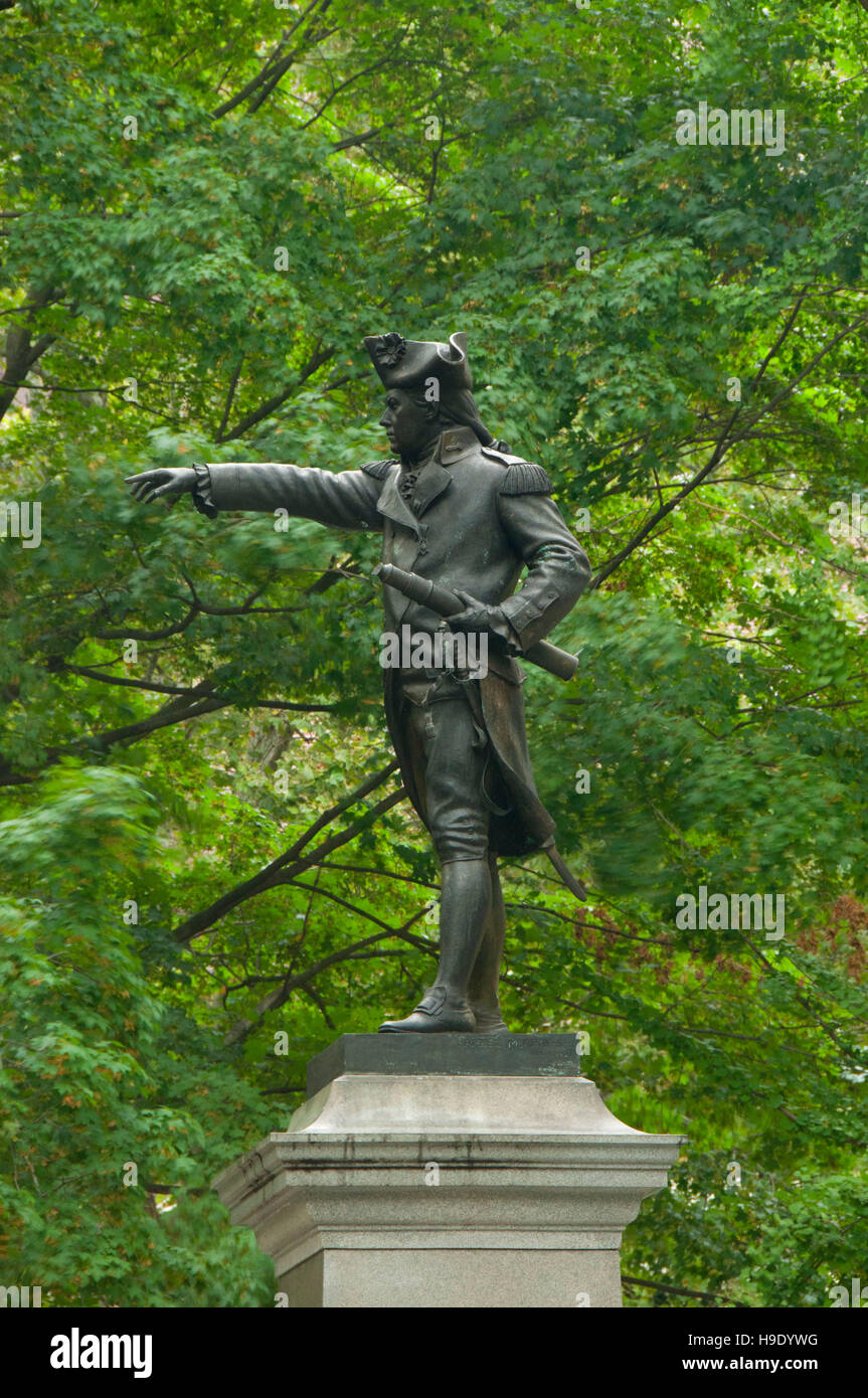 Commodore john barry statue hi-res stock photography and images - Alamy
