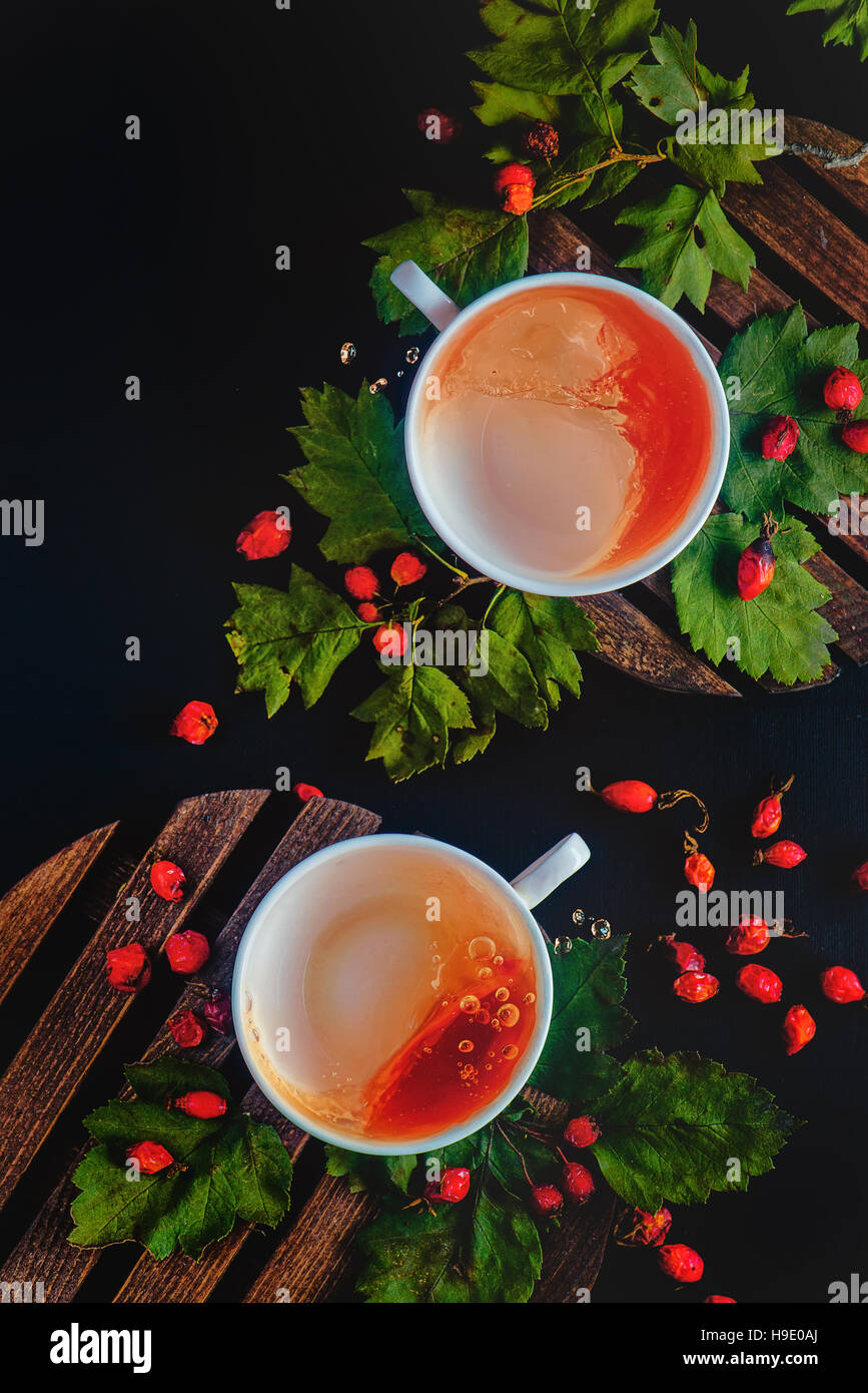 Tea for stormy weather Swirls and Waves Series Stock Photo - Alamy