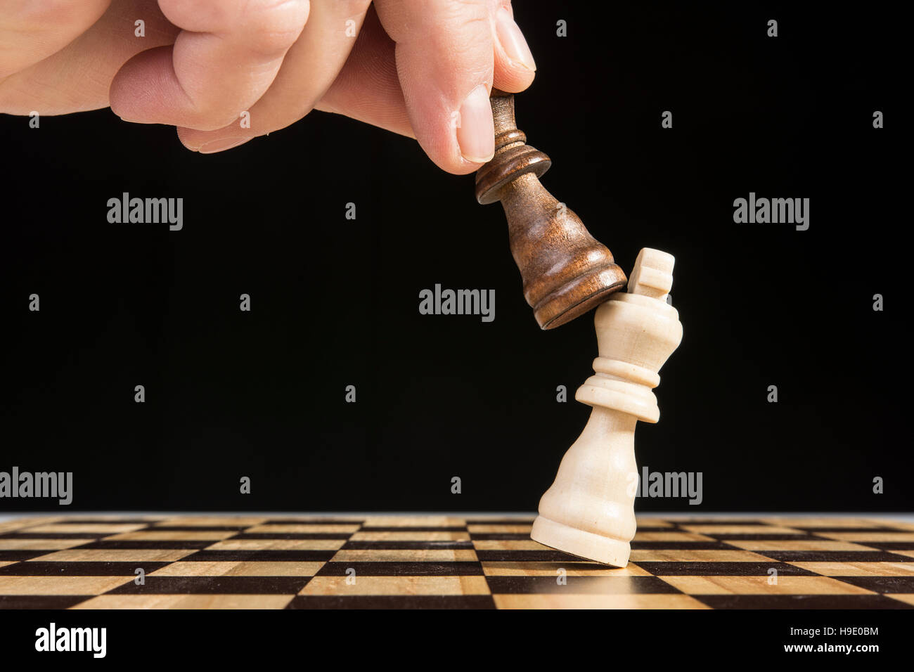 A chess game Stock Photo - Alamy