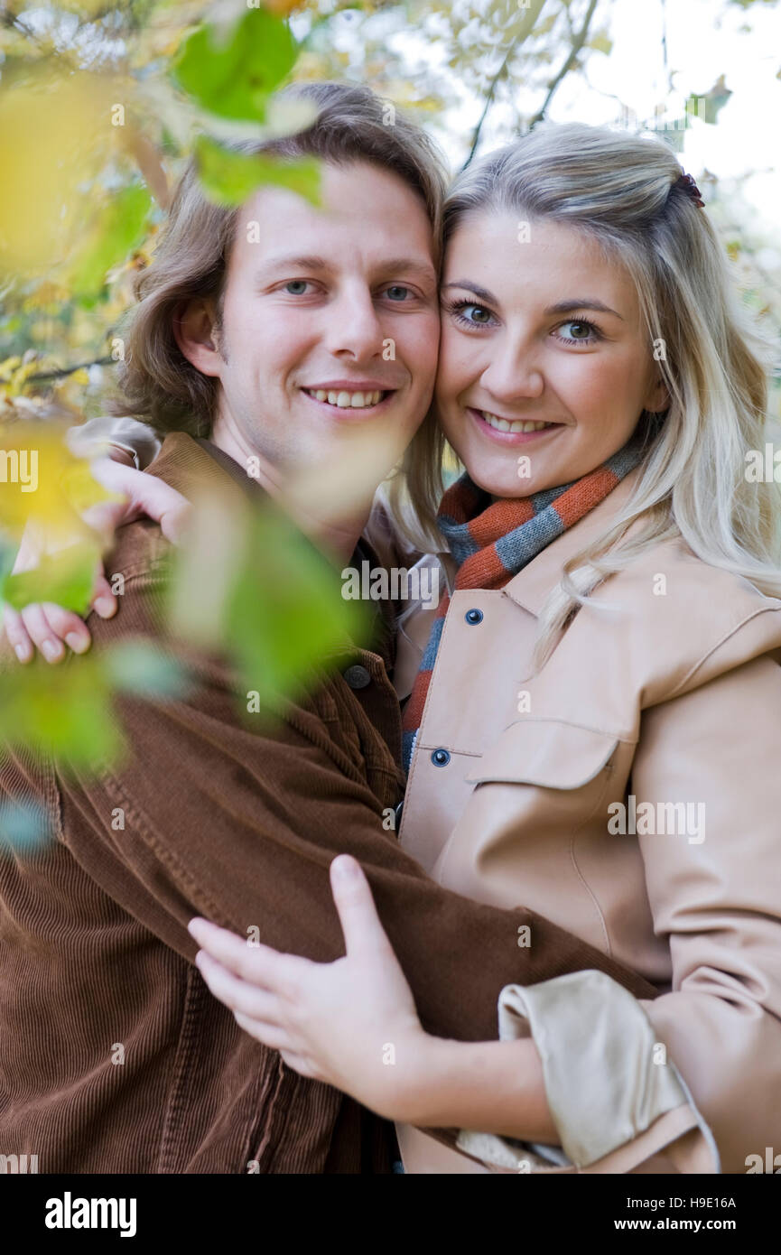 Couple autumn leaves pairs hi-res stock photography and images - Alamy