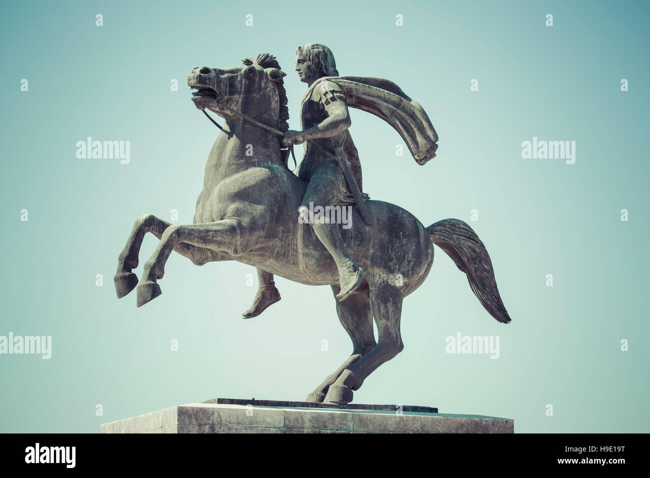 Statue alexander great thessaloniki city hi-res stock photography and ...