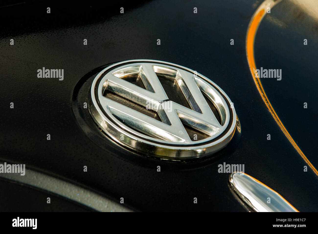 Classic VW Badge Stock Photo - Alamy
