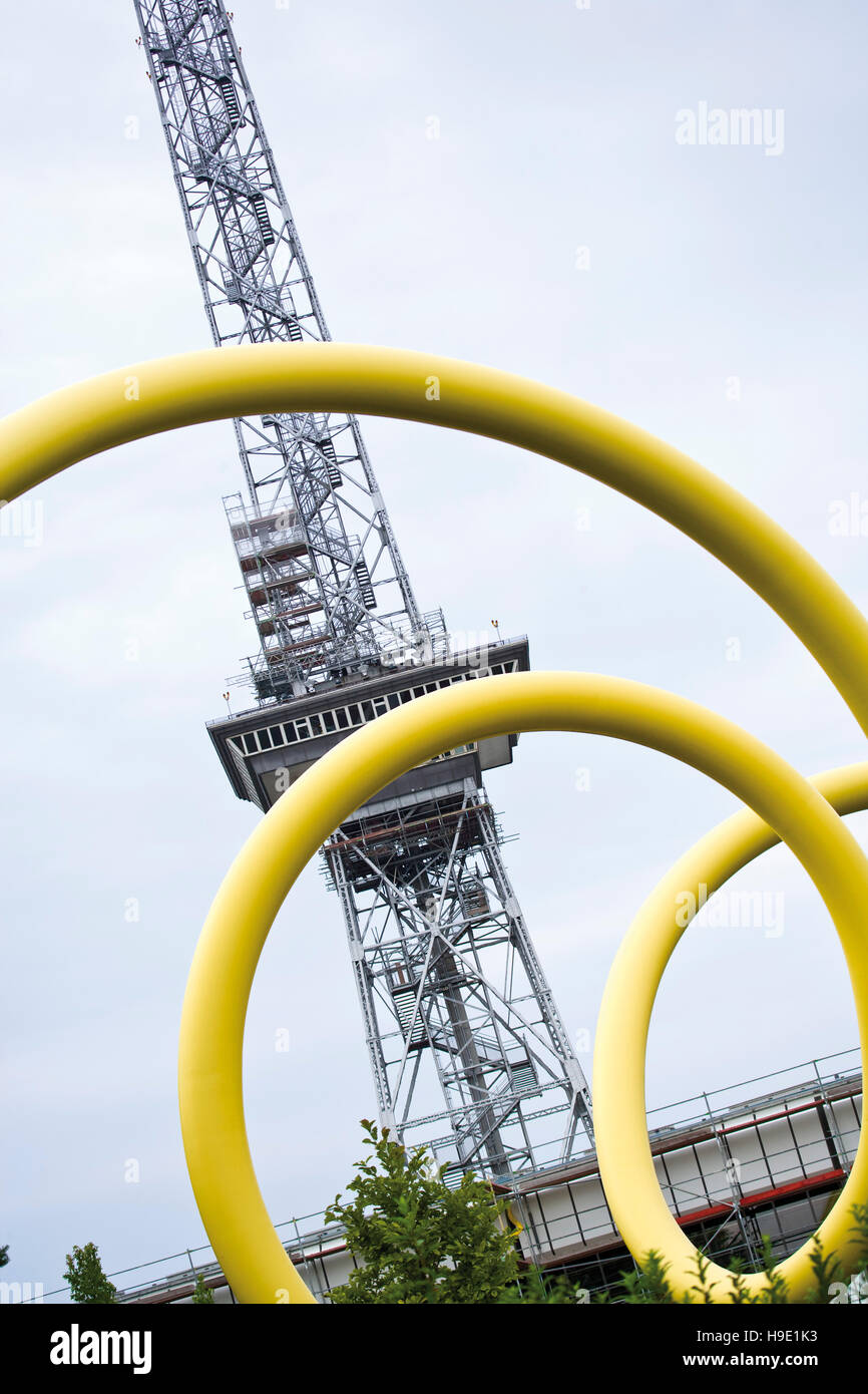 Funkturm, radio tower, Messe, Berlin Stock Photo - Alamy