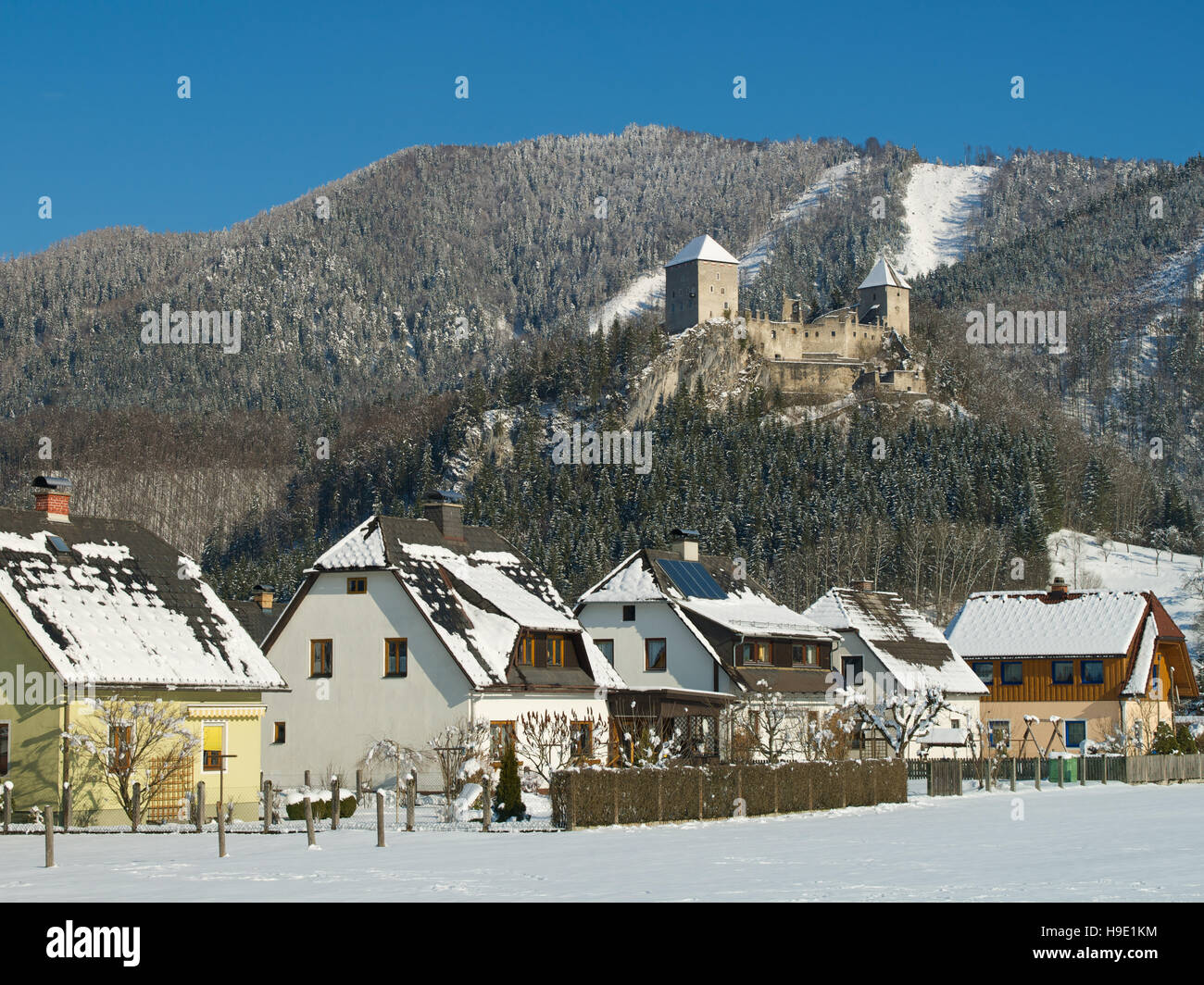 Gallenstein Castle, St. Gallen, Styria, Austria Stock Photo - Alamy
