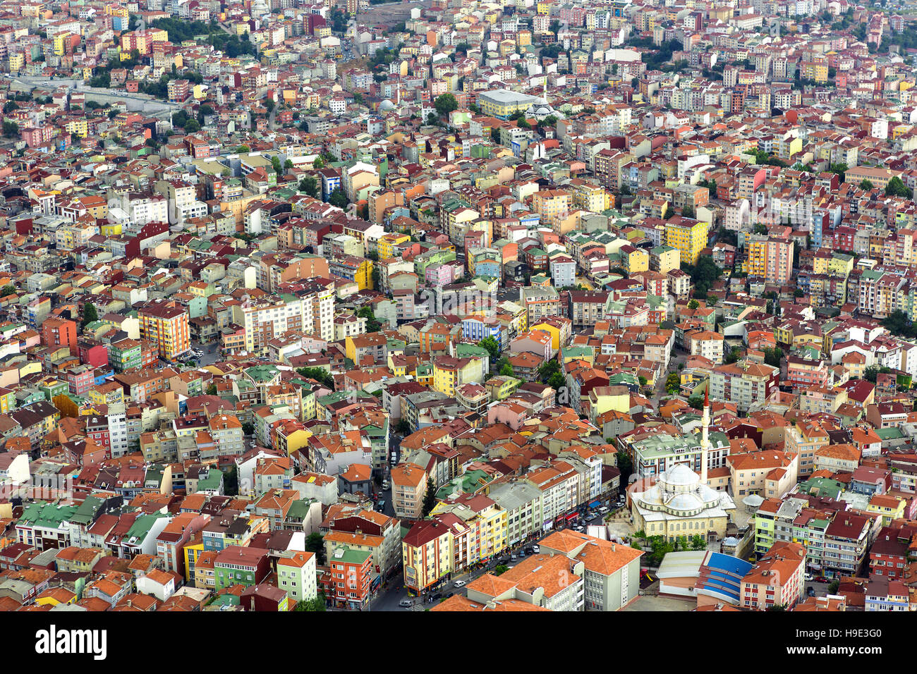 Unplanned city hi-res stock photography and images - Alamy