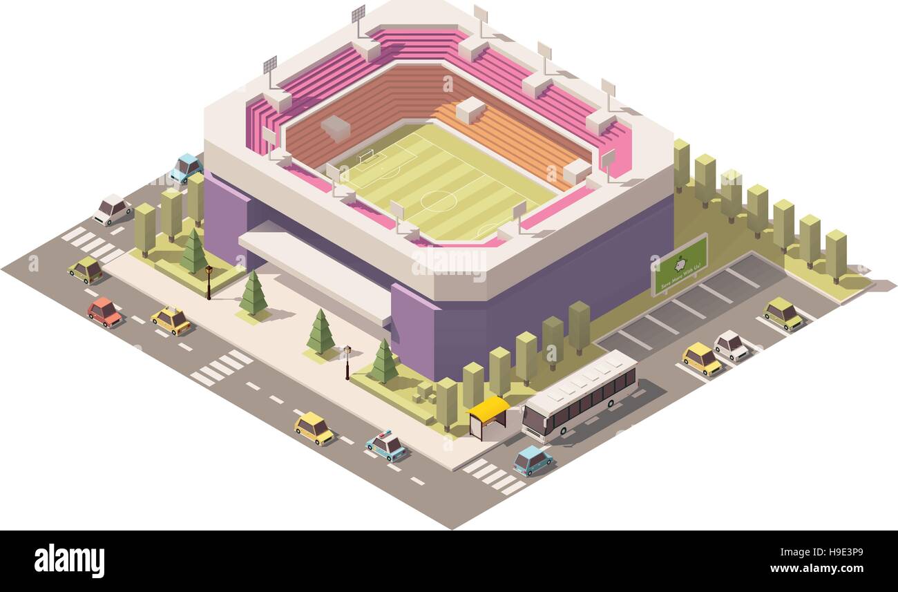 Football soccer stadium championship Stock Vector Images - Alamy