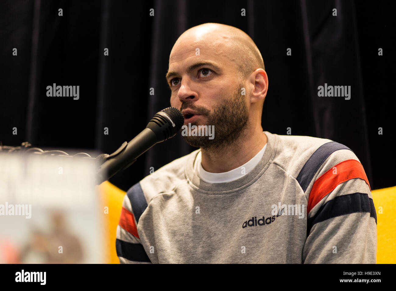 The Norwegian writer and journalist Anders Sømme Hammer seen during an ...