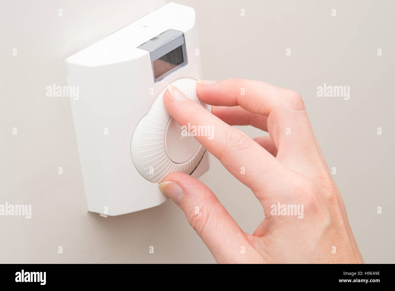 Light dial hand switch hi-res stock photography and images - Alamy