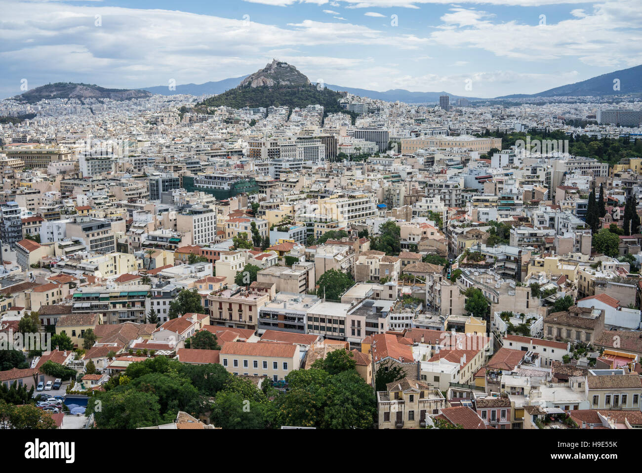Athens mountains hi-res stock photography and images - Alamy