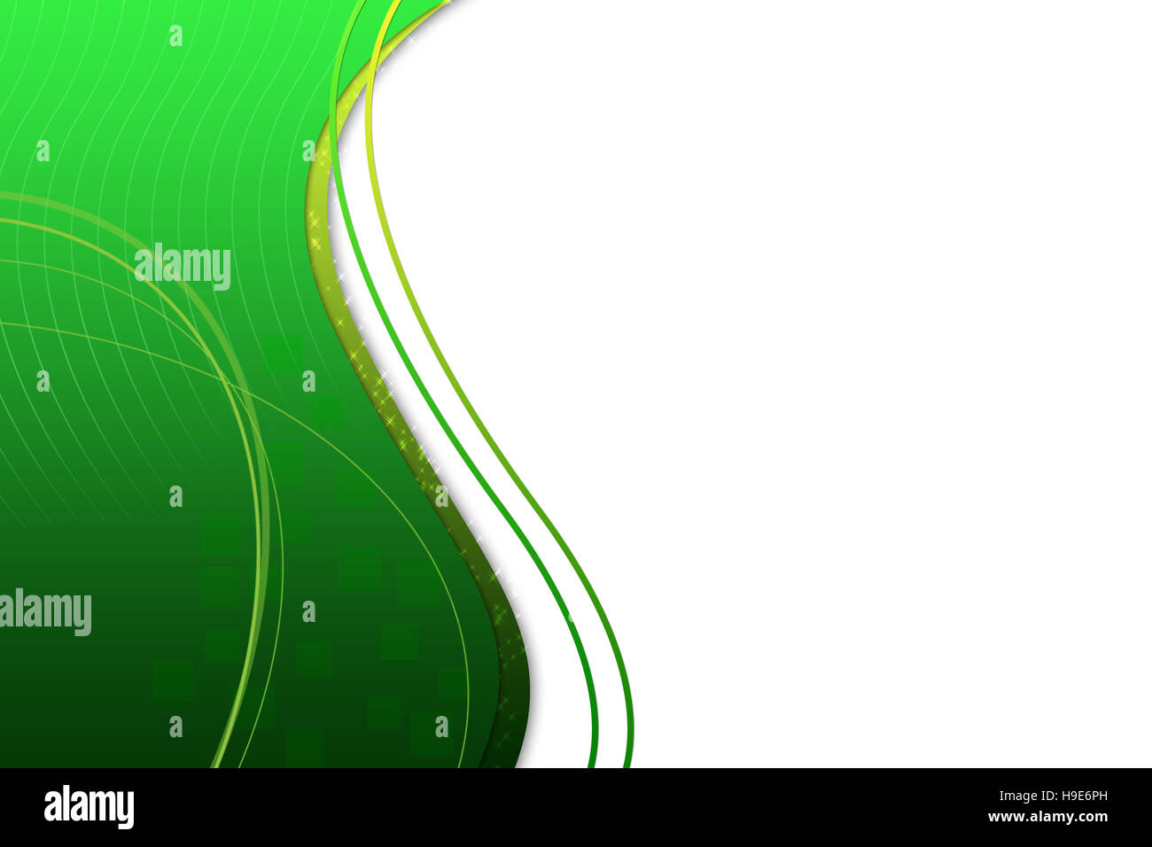 White background with colored inset Stock Photo - Alamy