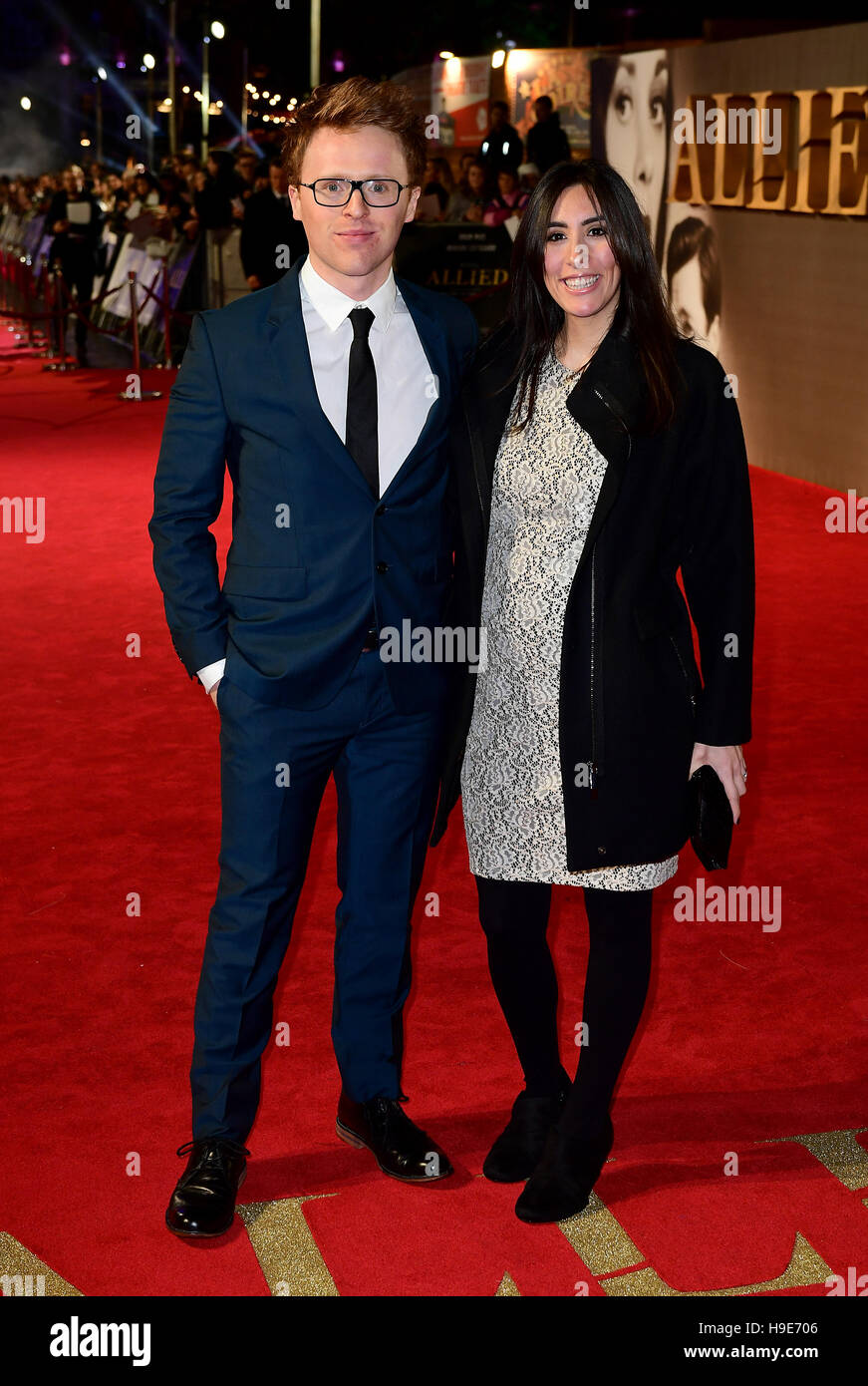 Iain Batchelor attending the 'Allied' UK Premiere at Odeon Leicester ...