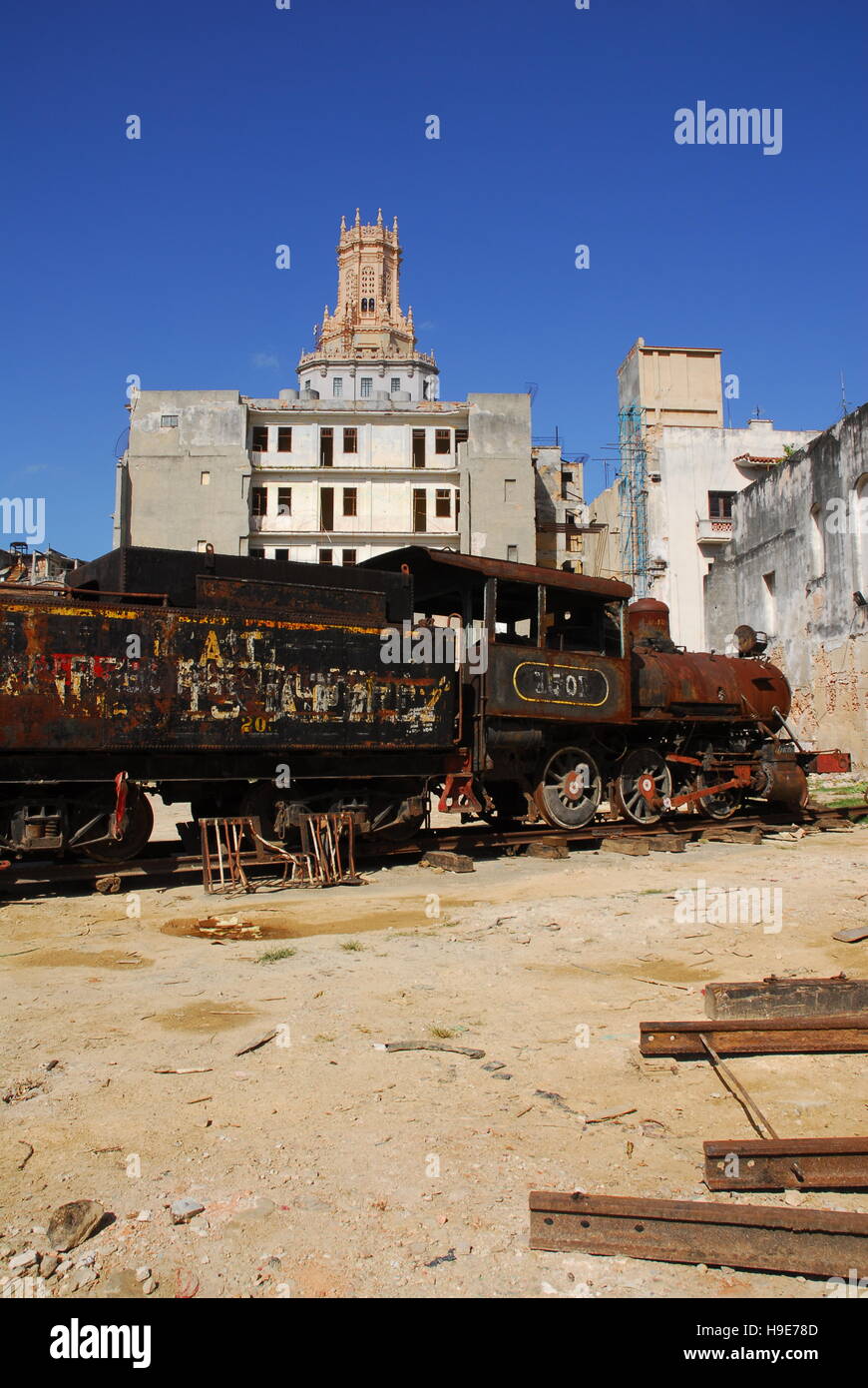 Cuba, Havana, Railroad Museum Stock Photo - Alamy