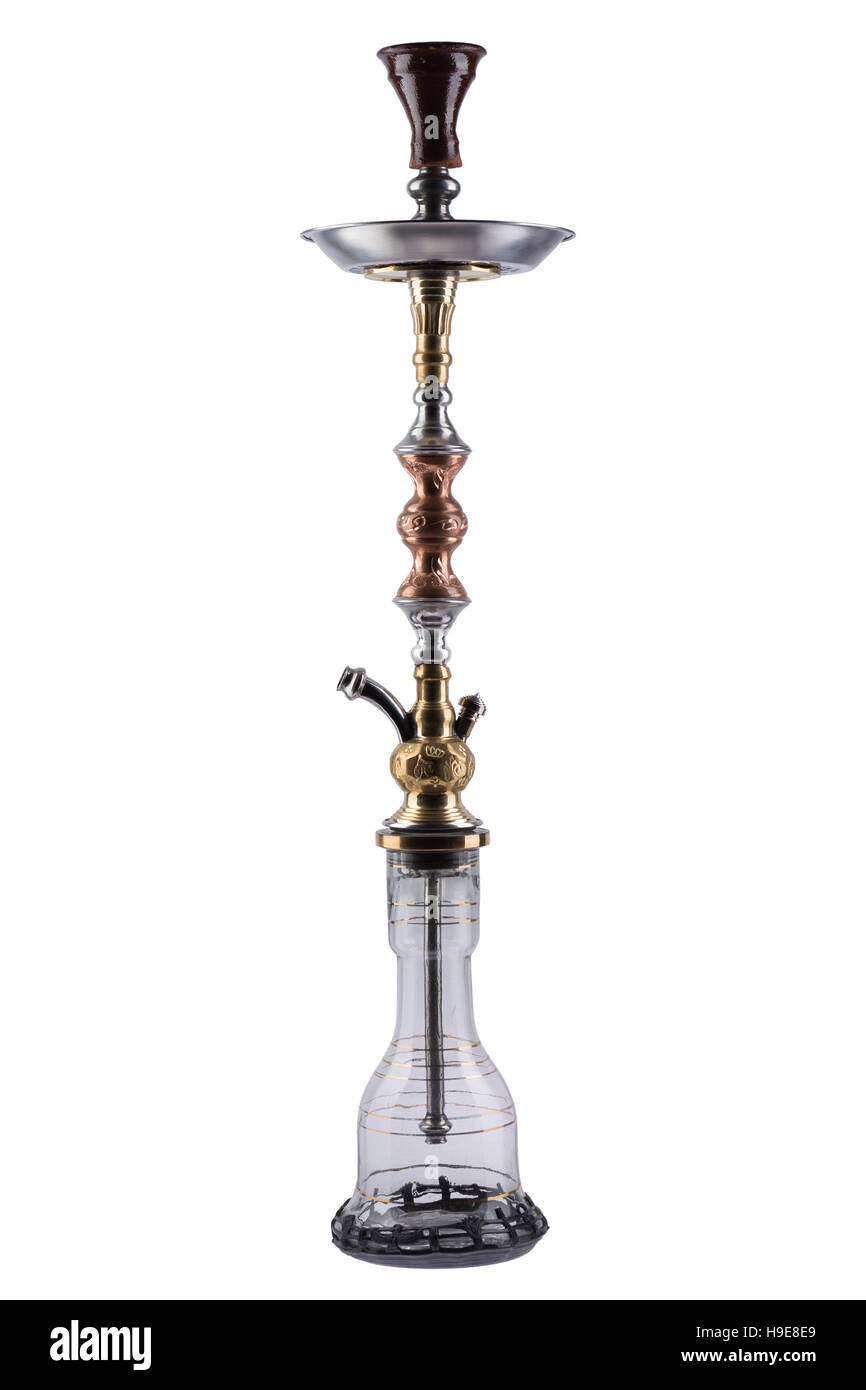 Classic hookah isolated Stock Photo - Alamy