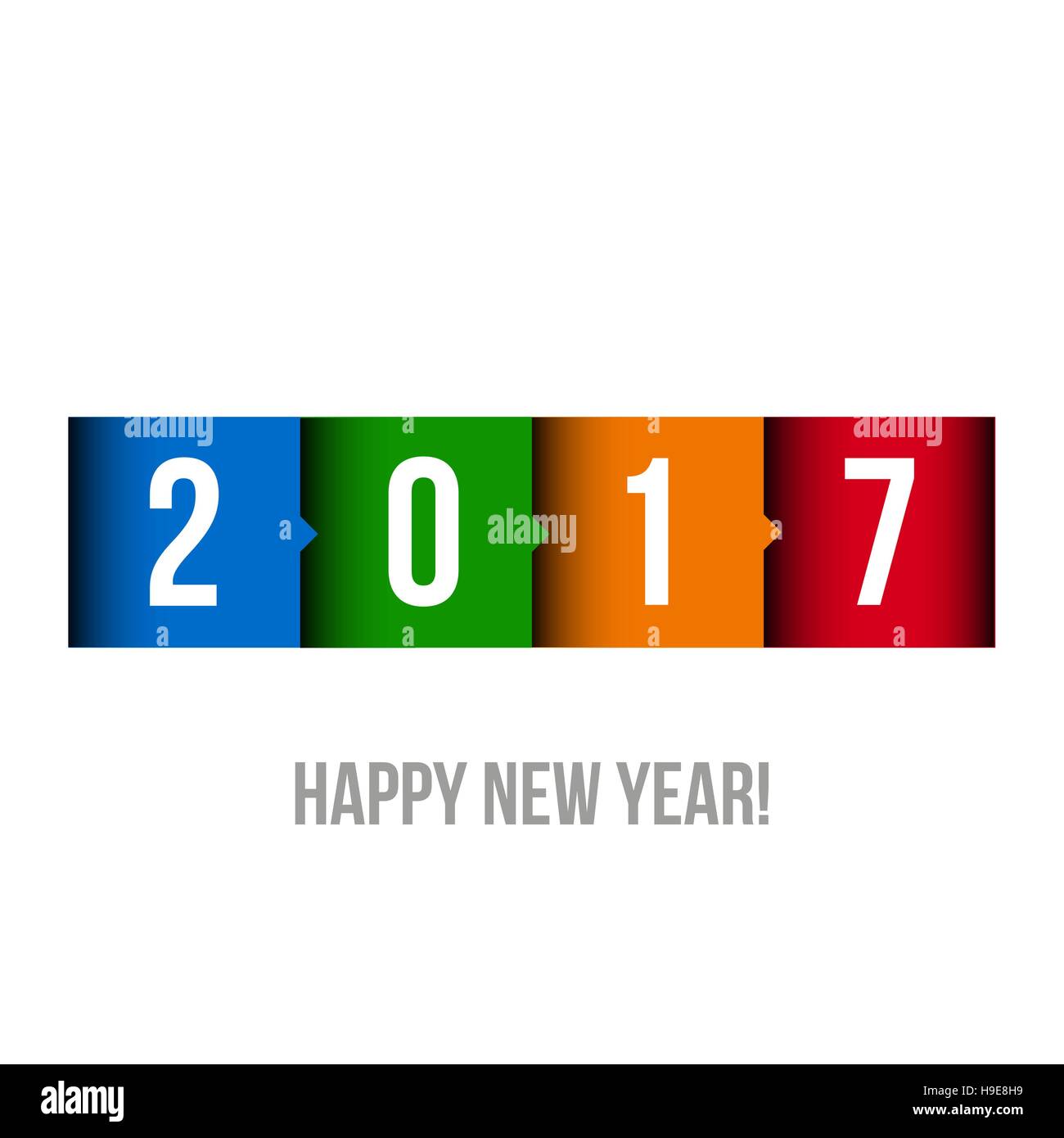 2017 colorful Stock Vector Images - Alamy