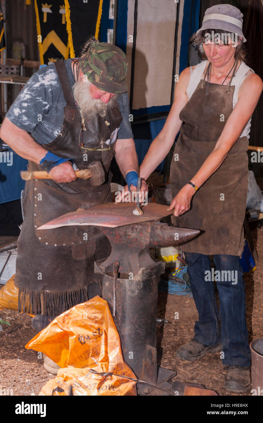 Female blacksmith hi-res stock photography and images - Alamy