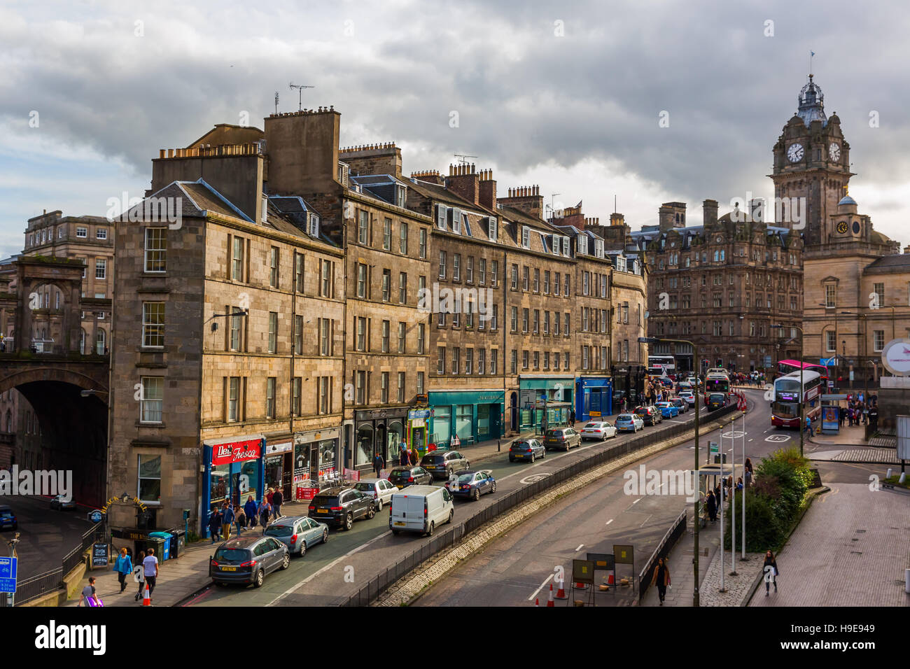 Leith street edinburgh hi-res stock photography and images - Alamy