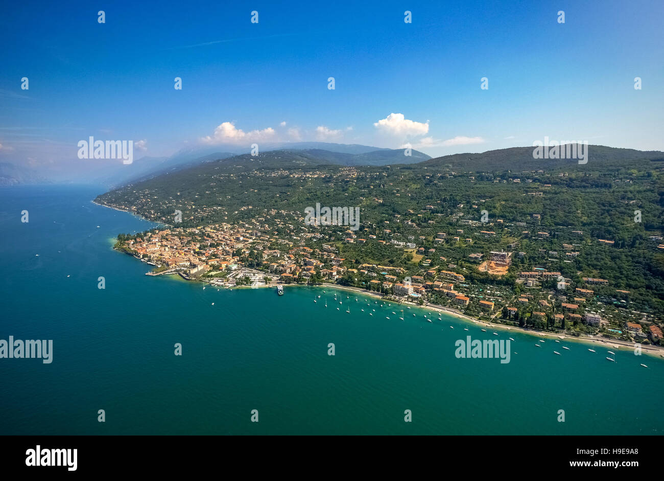 Torri del benaco aerial view hi-res stock photography and images - Alamy