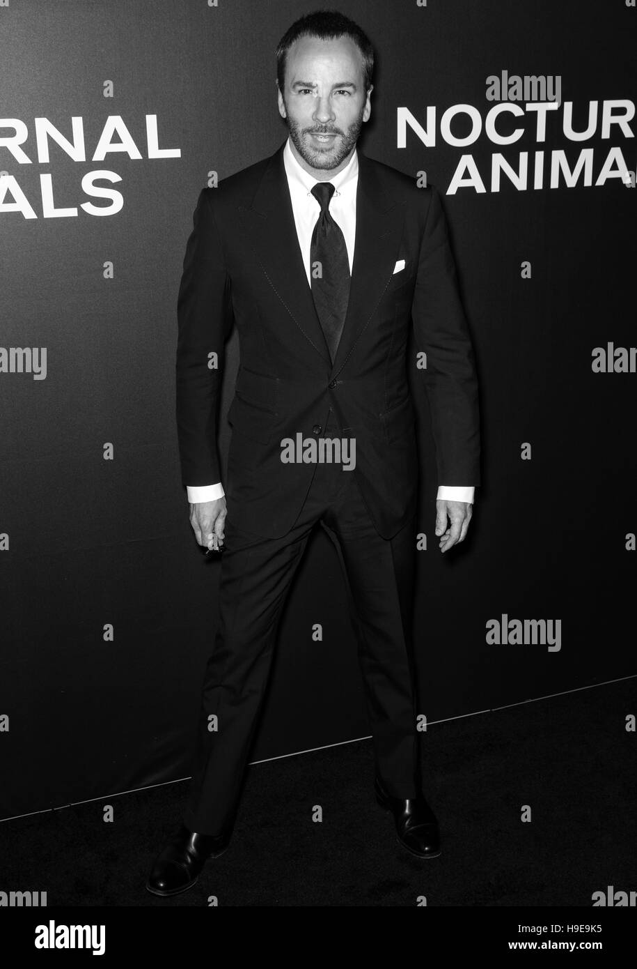 New York City, USA - November 17, 2016: Writer-director Tom Ford ...