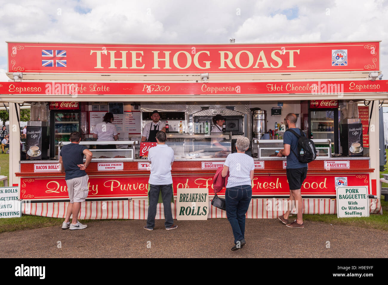 Hog roast fast food hi-res stock photography and images - Alamy