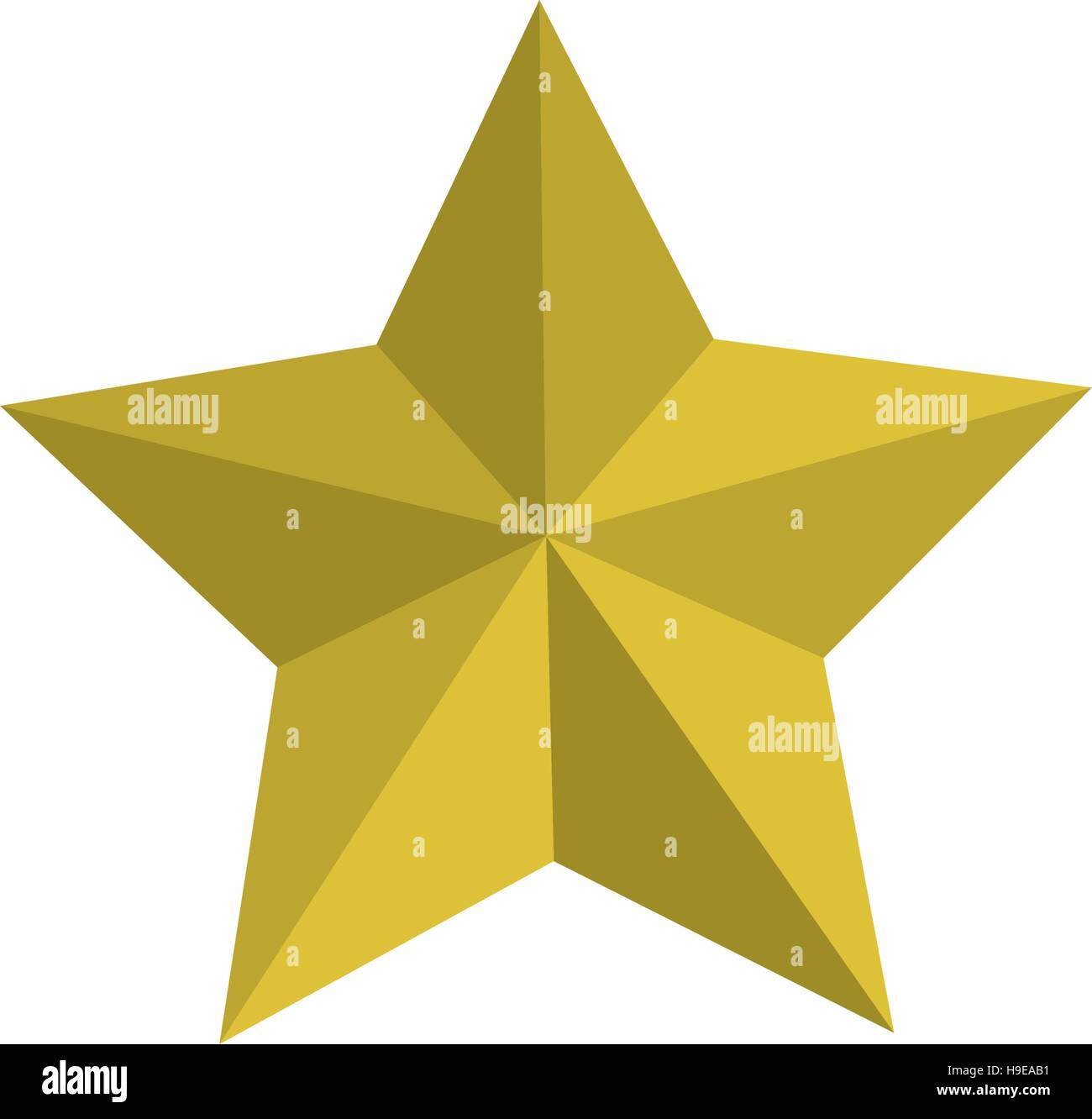 silhouette with yellow discount star vector illustration Stock Vector ...