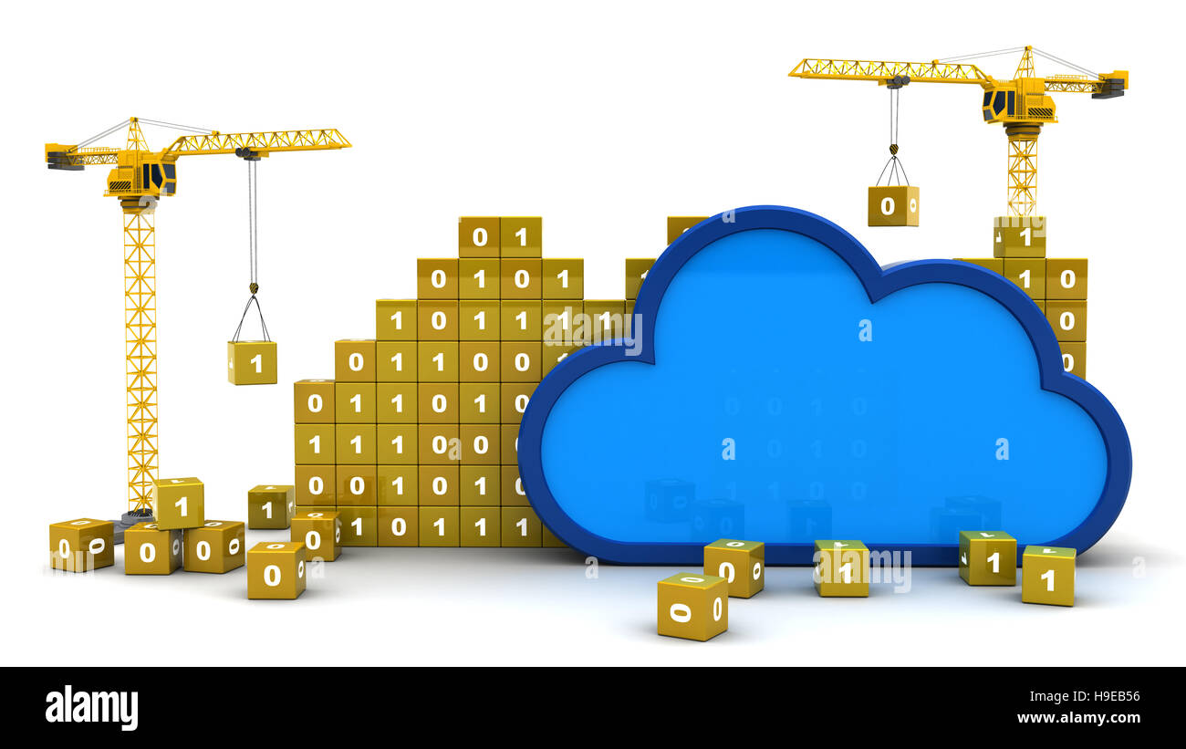 3d illustration construction hi-res stock photography and images - Alamy