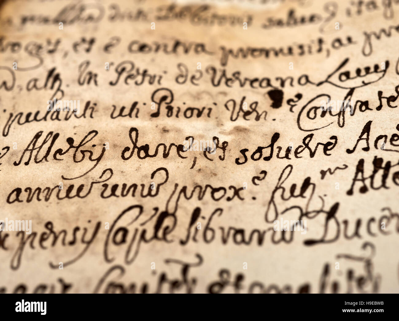 Old vintage paper hi-res stock photography and images - Alamy