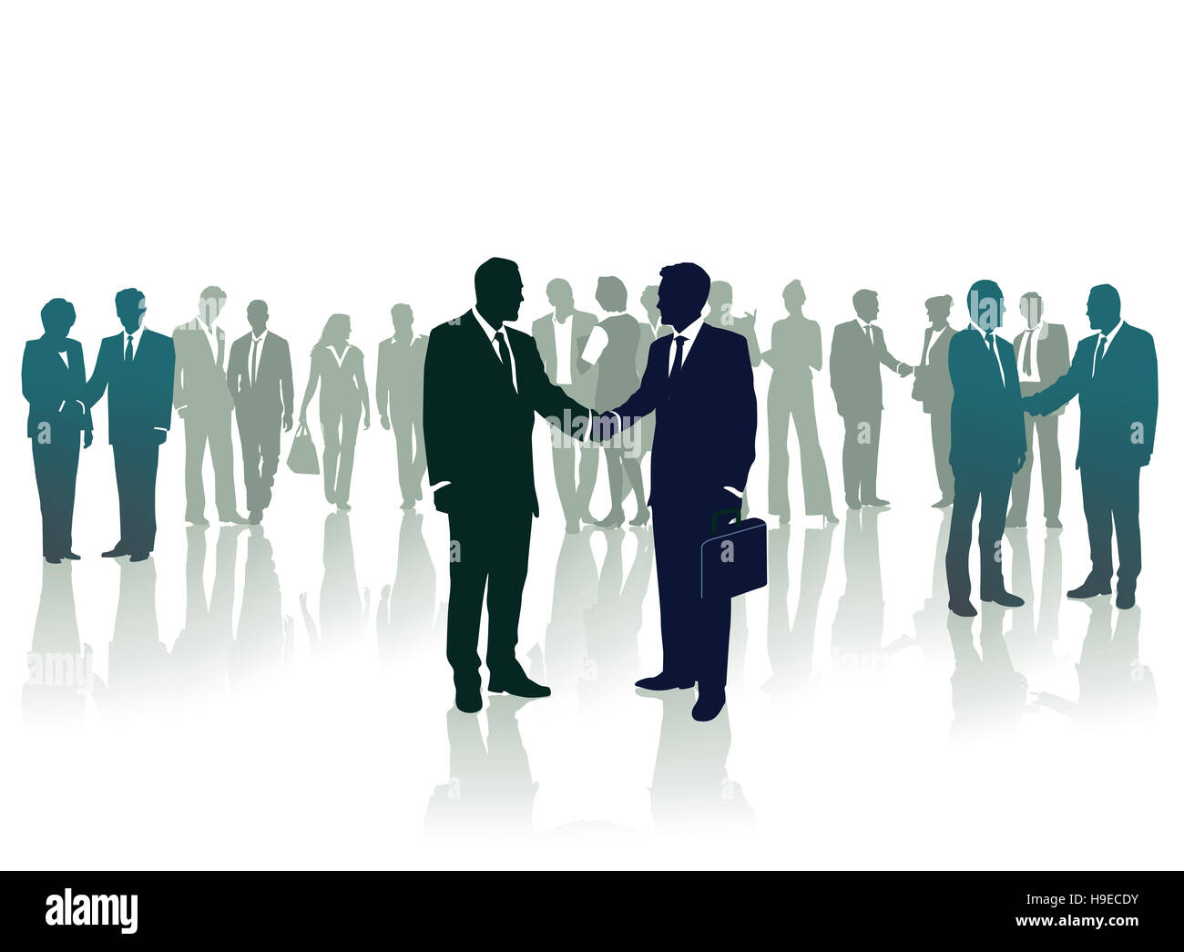 Connection conversation Cut Out Stock Images & Pictures - Alamy
