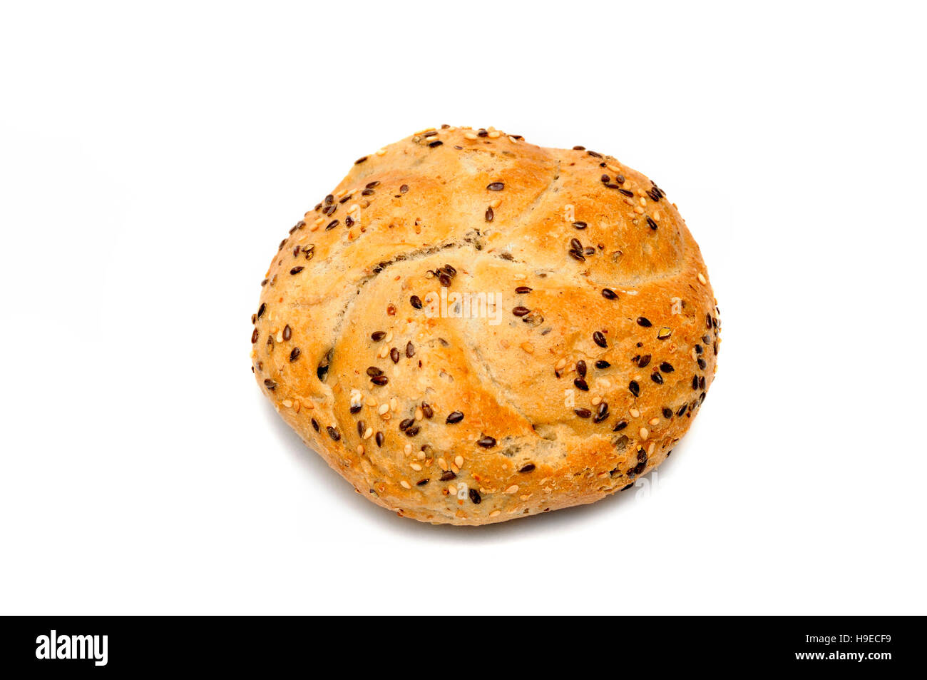 one bread isolated Stock Photo - Alamy