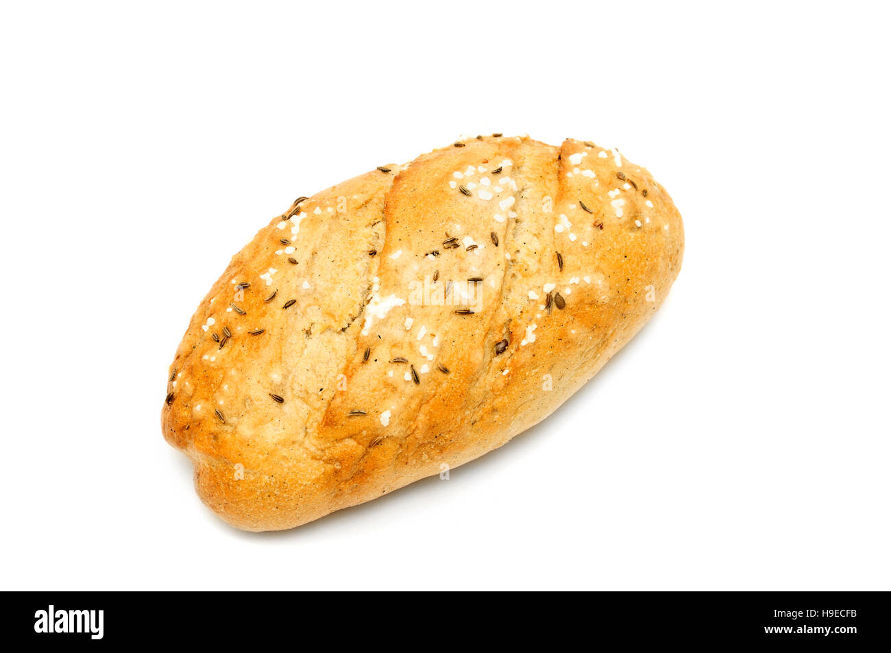 one bread isolated Stock Photo - Alamy