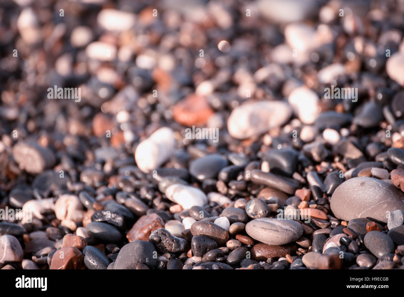 Sea pebble background Stock Photo - Alamy