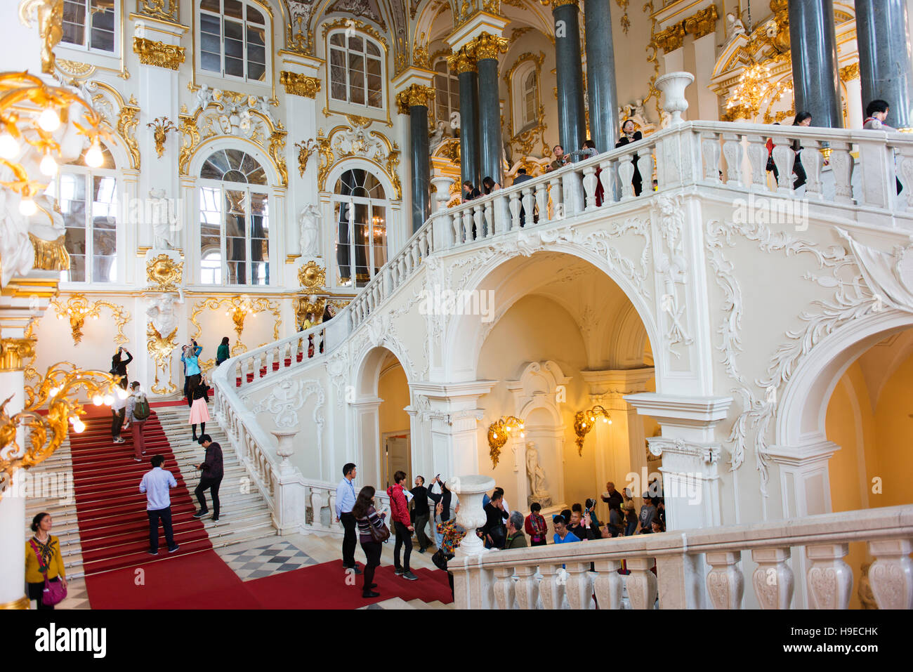 Inside The State Hermitage Museum, one of the largest and oldest ...