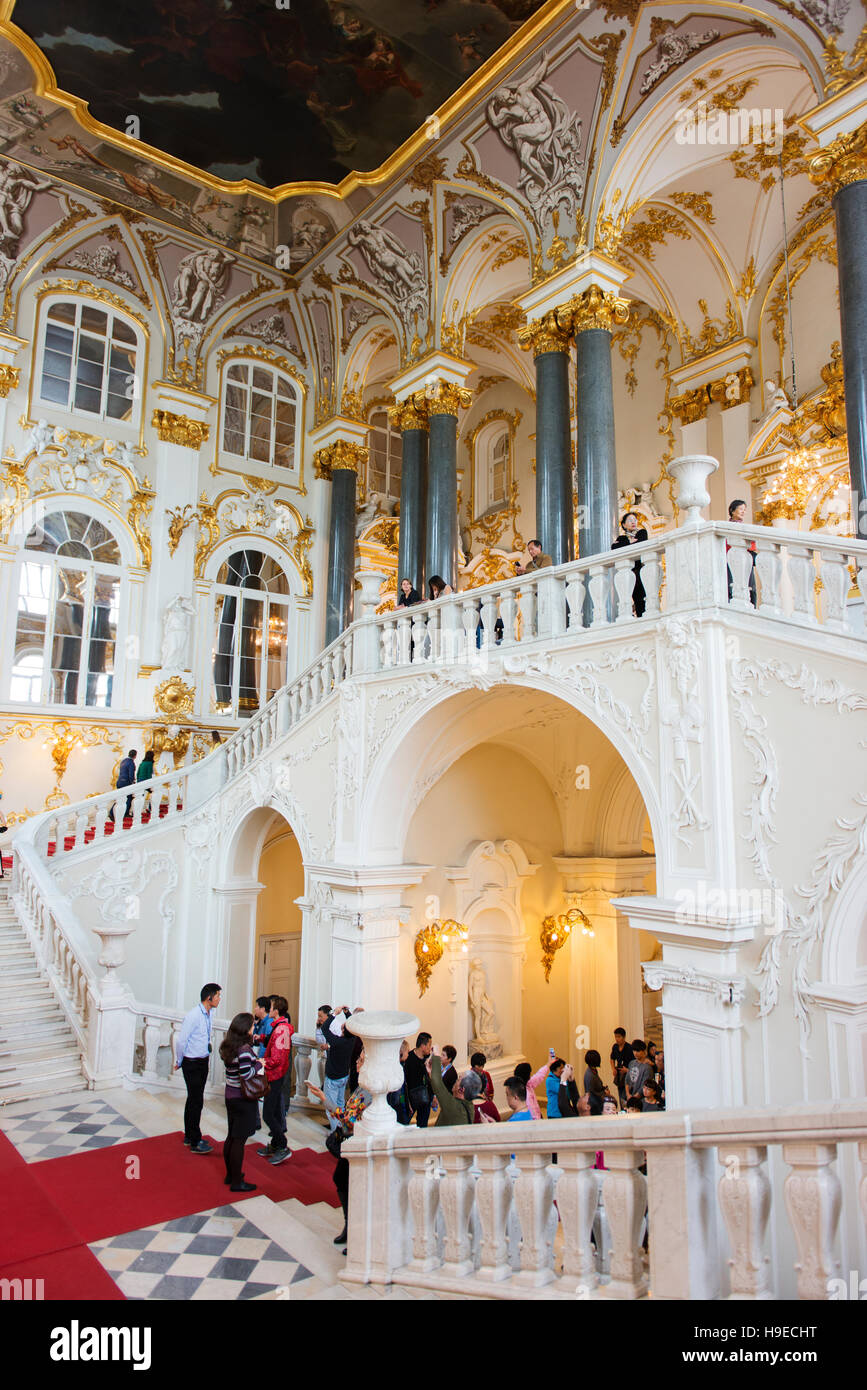 Inside The State Hermitage Museum, one of the largest and oldest ...
