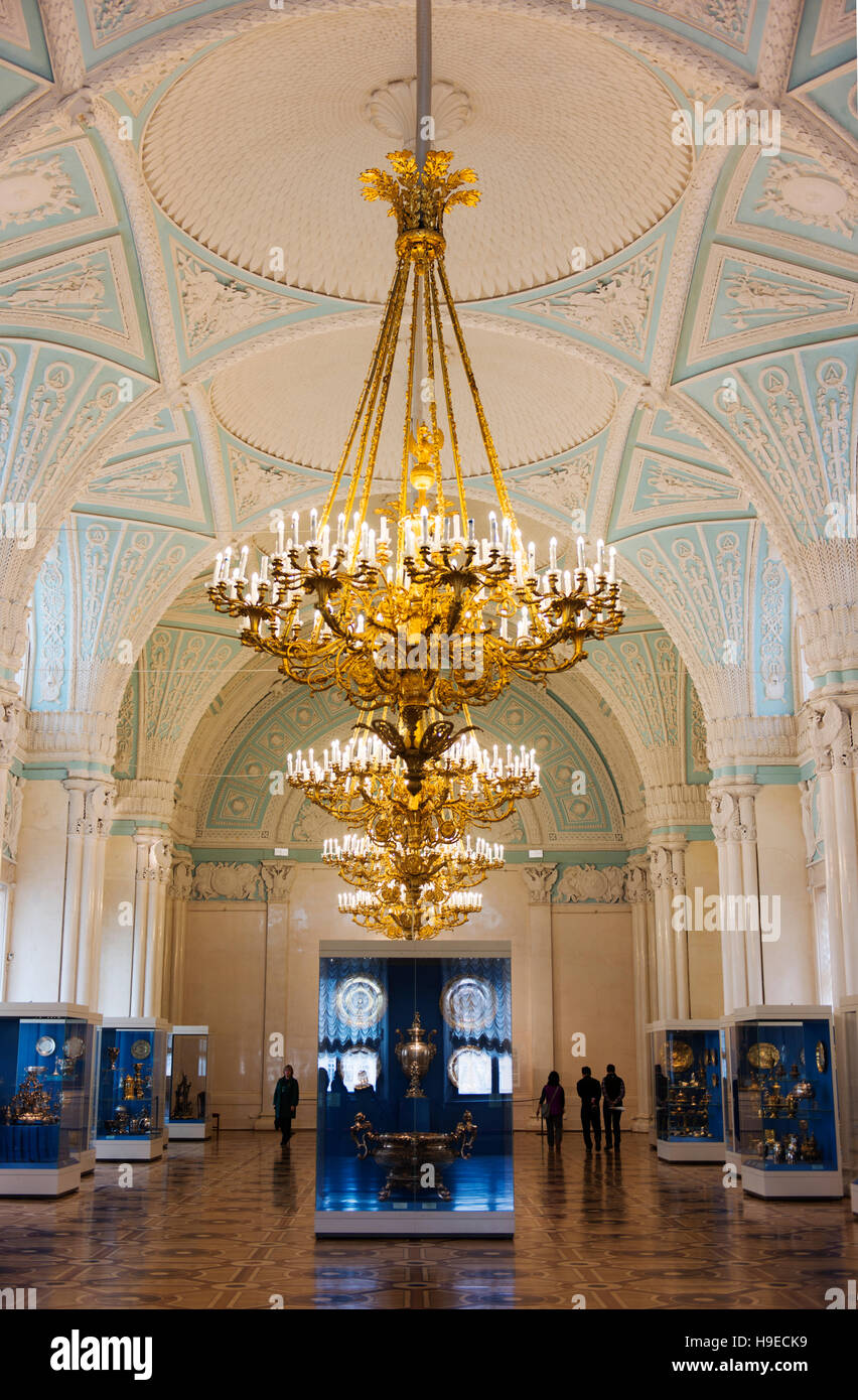 Inside The State Hermitage Museum, one of the largest and oldest ...