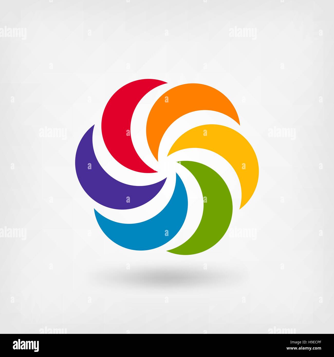 Circle symbol vector hi-res stock photography and images - Alamy