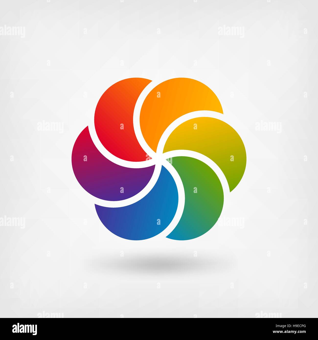 Circle symbol vector hi-res stock photography and images - Alamy
